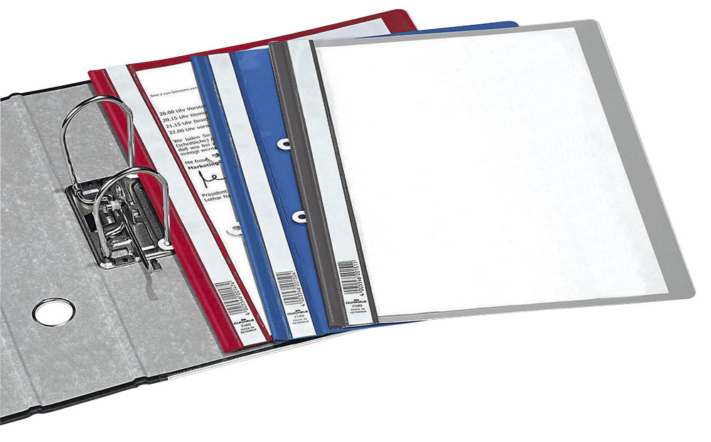 DURABLE Schnellhefter Kunststoff schwarz DIN A4 überbreit | office discount